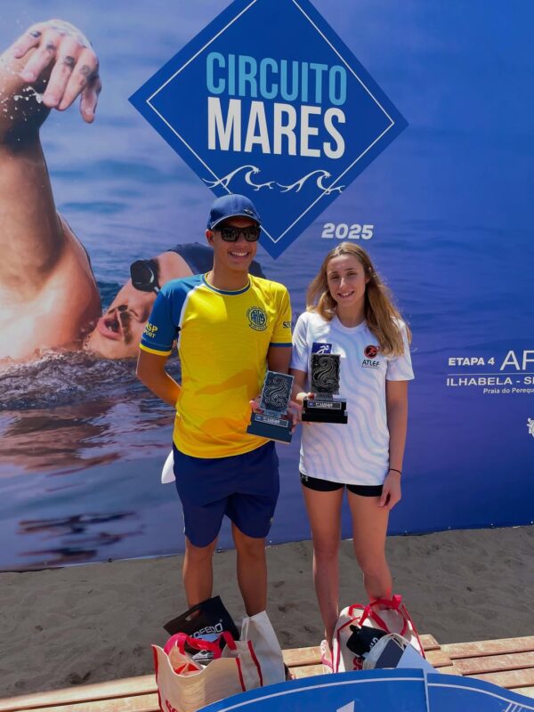 Vitória Farabulini e Gabriel Galluzzi levam o Challenge do Circuito Mares – Swimchannel